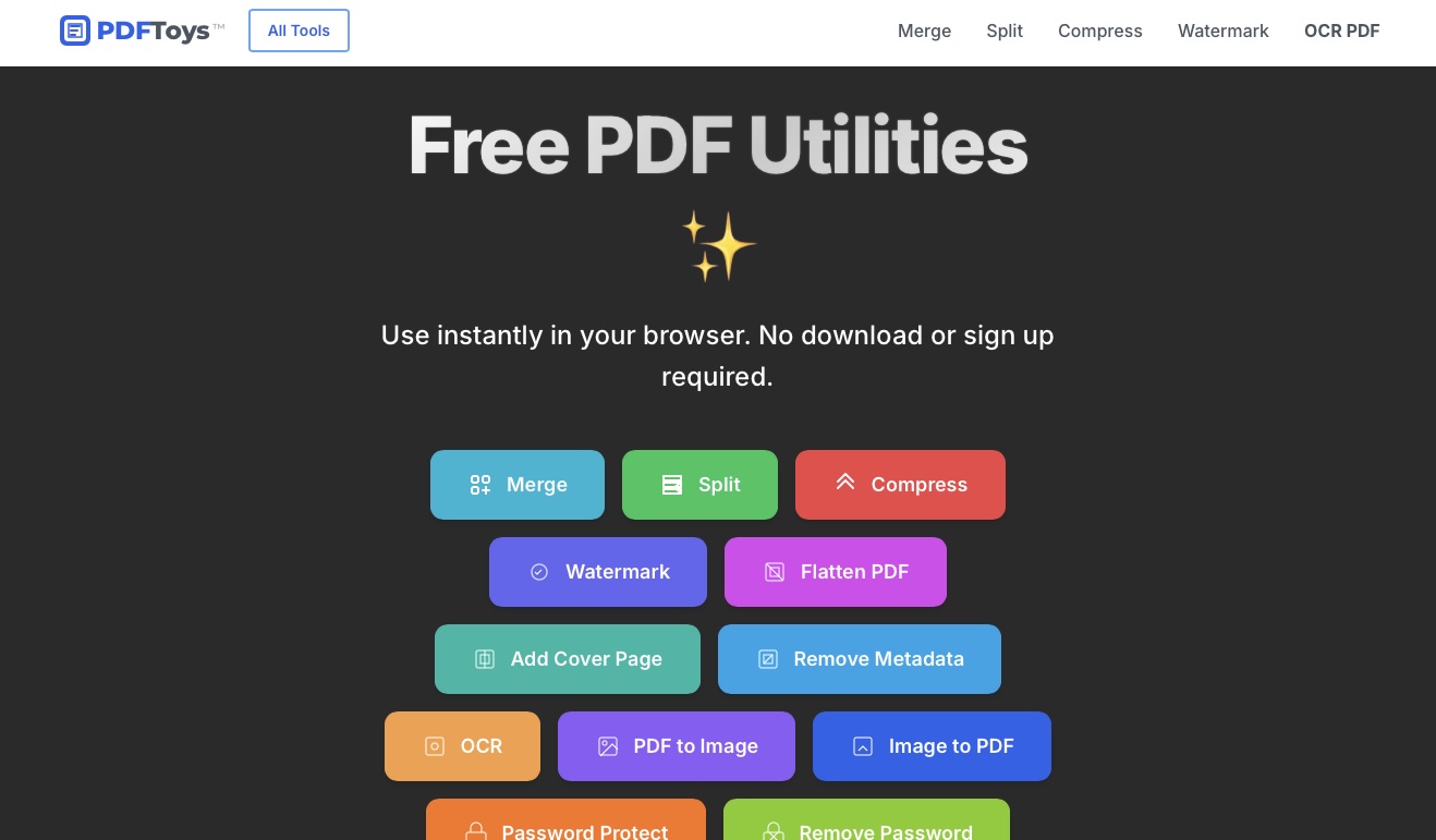 Compress PDF Online | Free PDF Compression Tool | PDF Toys